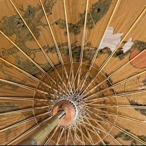 Accessories | Antique Hand Painted Sun Parasol Totally Useable Or Great ...